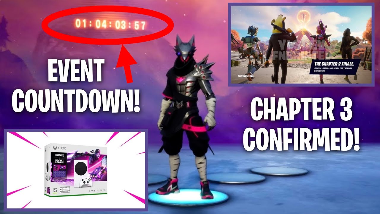 Fortnite Chapter 3 COUNTDOWN LEAKED! Xbox Series S Dark Skully Bundle ...