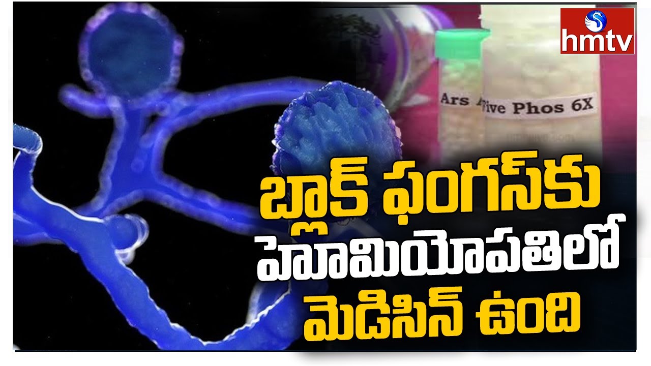 బ్లాక్ ఫంగస్ కు హోమియోపతి లో మెడిసిన్ ఉంది - Dr. Alugu Varshini | hmtv ...