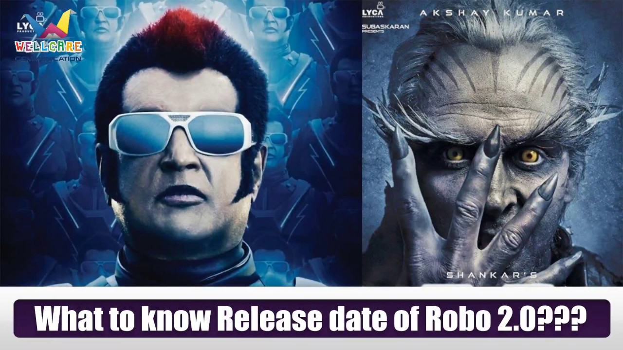 Rajnikant & Akshay kumar Staring Robo 2.0 Official Final Released date ...