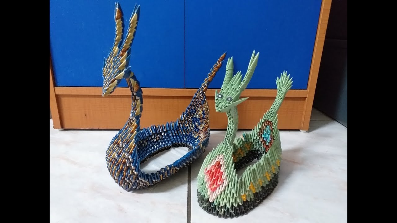 Best , 3D * ORIGAMI * Dragon boat // Tutorial - YouTube