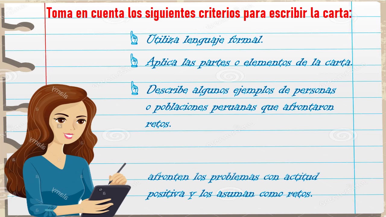 Escribe Una Carta Aprende Inglés: Cómo Escribir Una Carta Formal