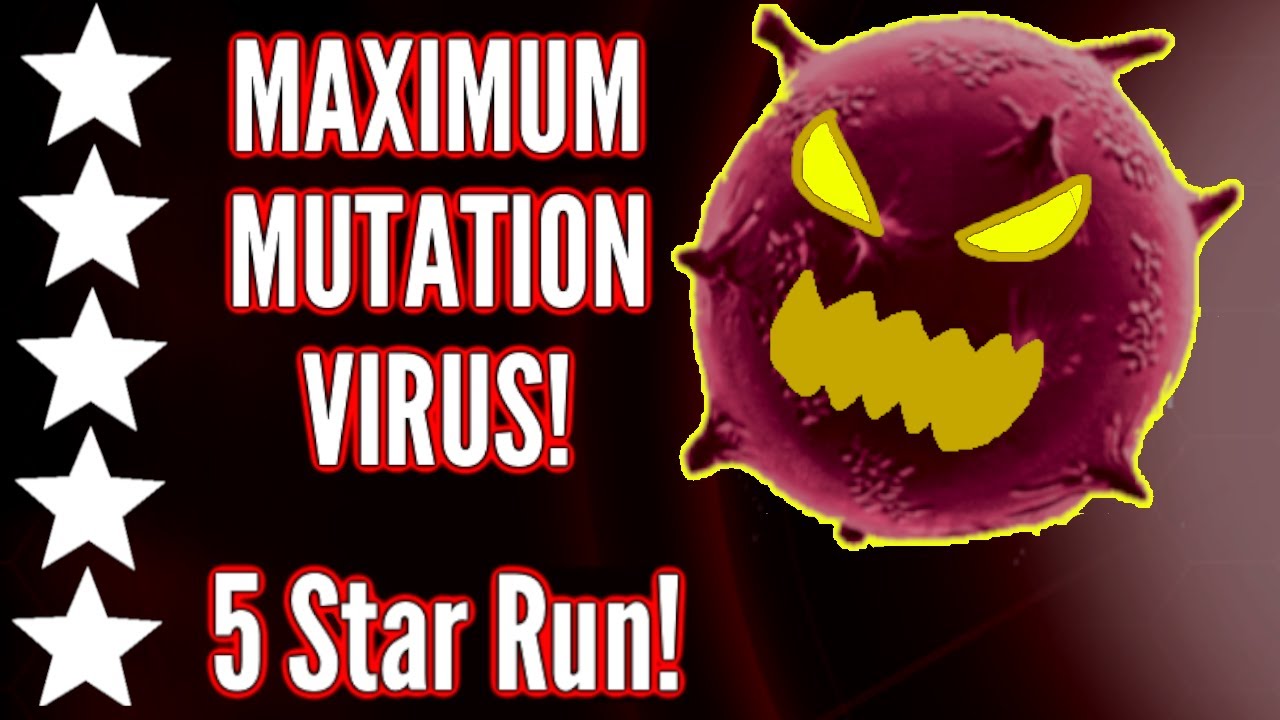 The most FUN Virus?? High Mutation Run - 5 Stars!! | Plague Inc ...