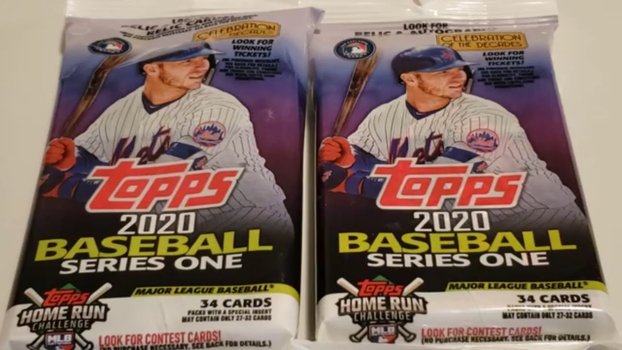 TOPPS 2020 SERIES 1 FAT PACK OPENING! - YouTube