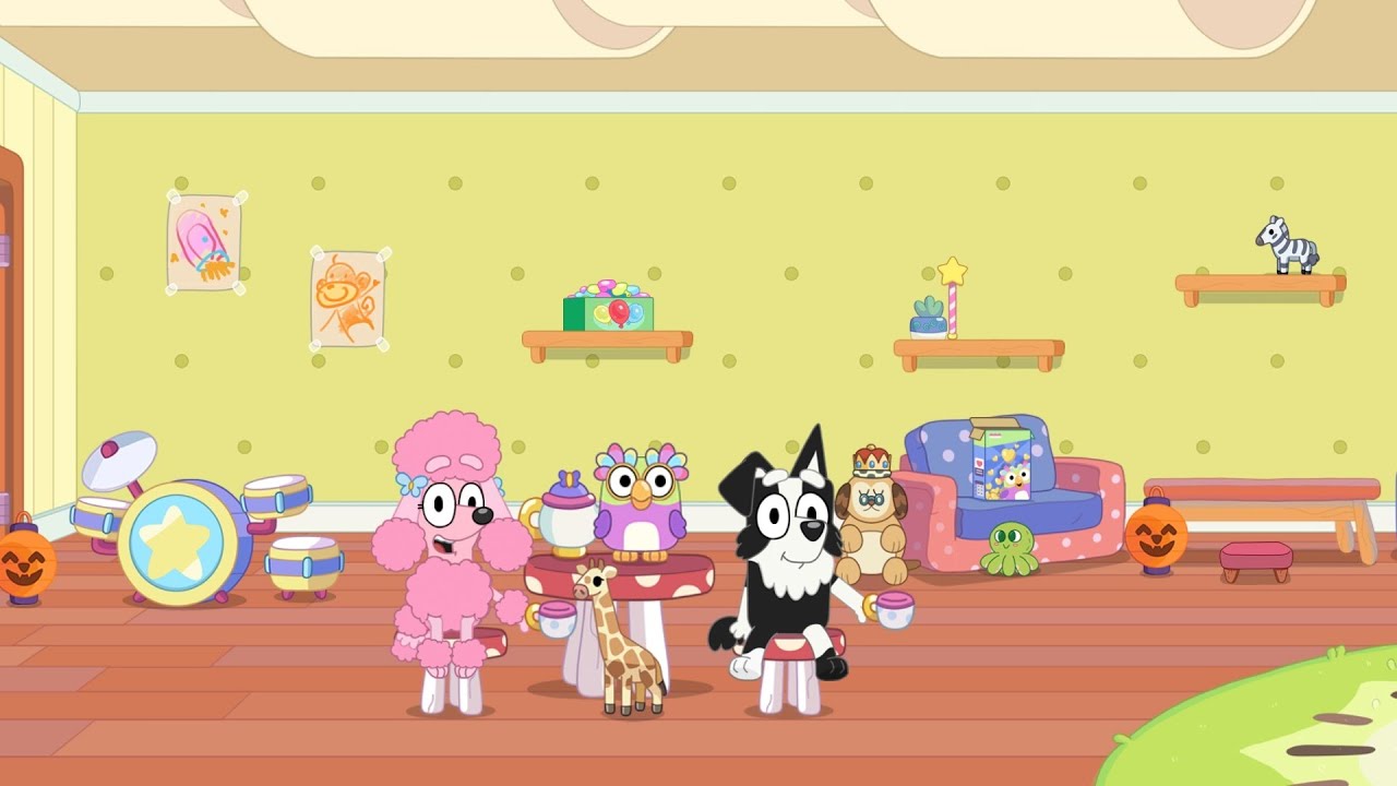 Bluey : Ending Tea Party Of Halloween 03 - YouTube