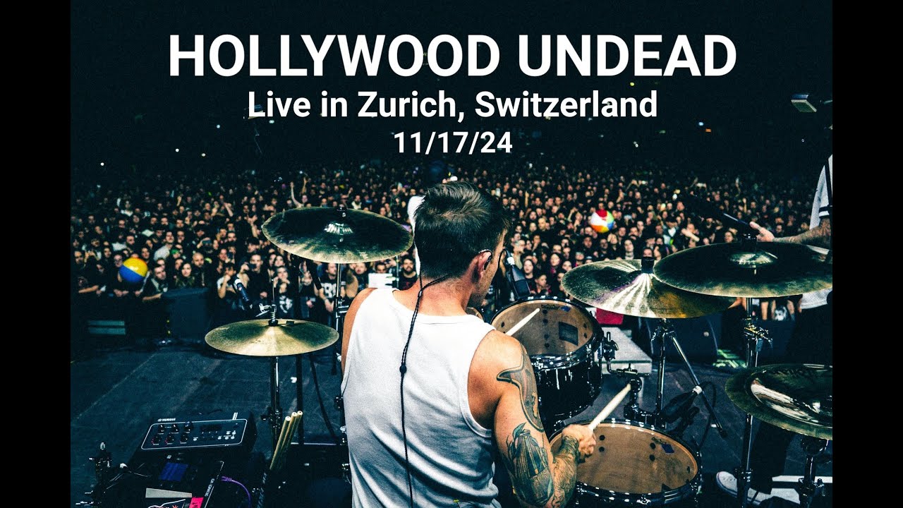 Anthony Ghazel - Chaos - Hollywood Undead Live in Zurich, Switzerland 2024 - YouTube