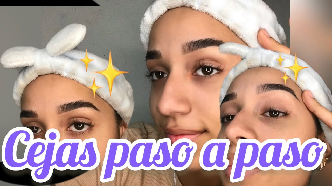 Tutorial de cejas perfectas para principiantes paso a paso 😻( cejas ...