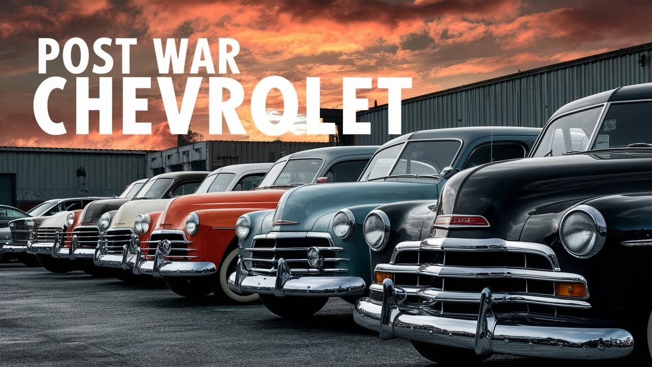 Part 4 Post WW2 Chevrolet Cars Era. - YouTube