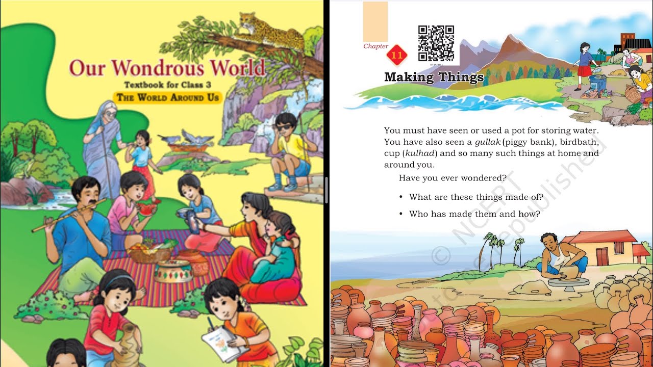 Making Things “CLASS-3” NCERT (NEW) Chapter-11 OUR WONDROUS WORLD ...
