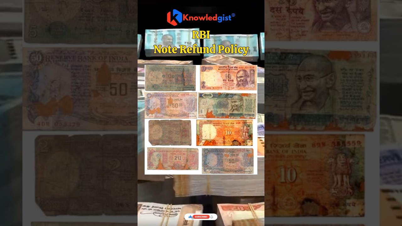 What is RBI Note Refund Policy ! #bankingawareness - YouTube