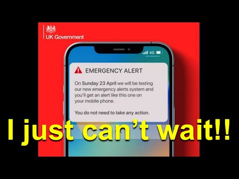 UK Government's Emergency Alert System - YouTube