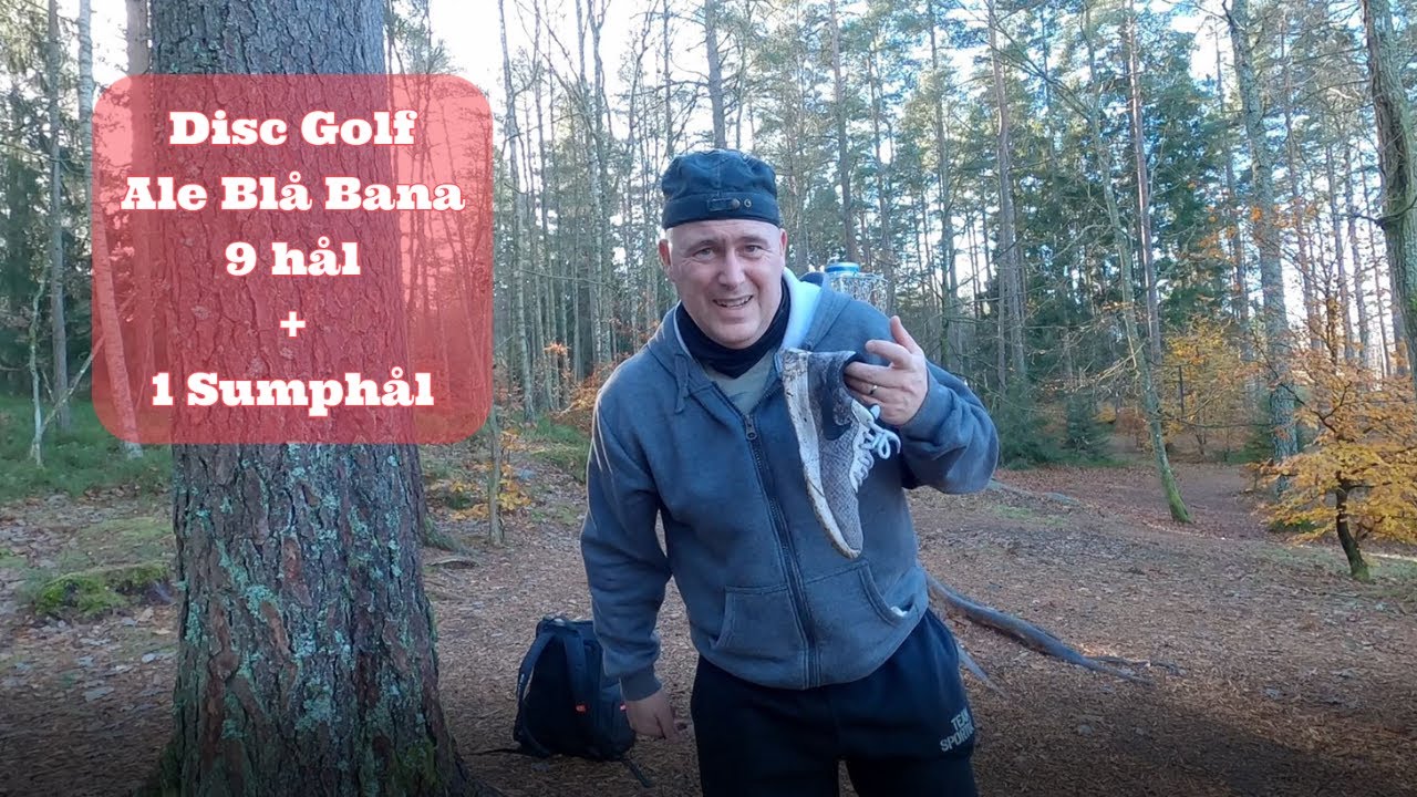 Disc Golf, casual round Blue course, 9 holes. Ale Disc Golf center ...