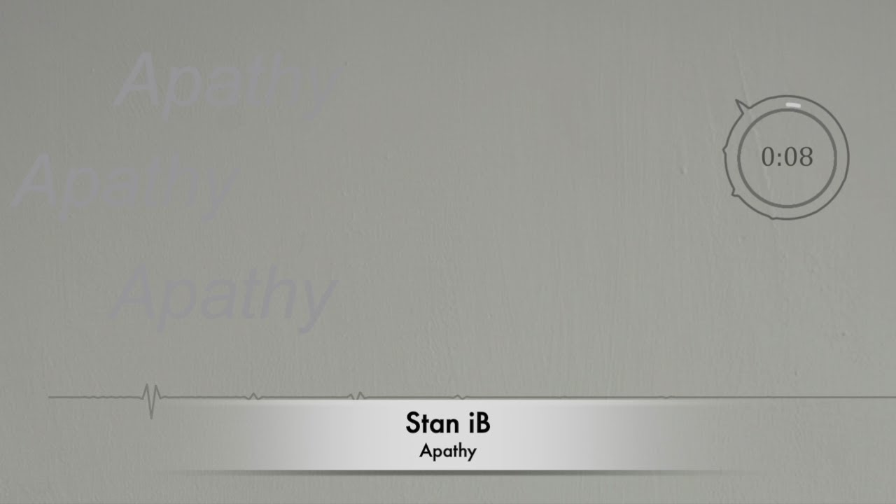 Stan iB - "Apathy" - YouTube