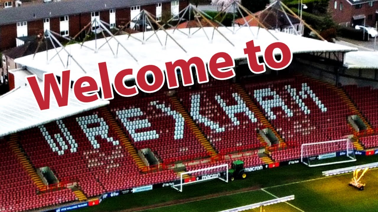Wrexham FC The Kop Redevelopment 2023 - YouTube