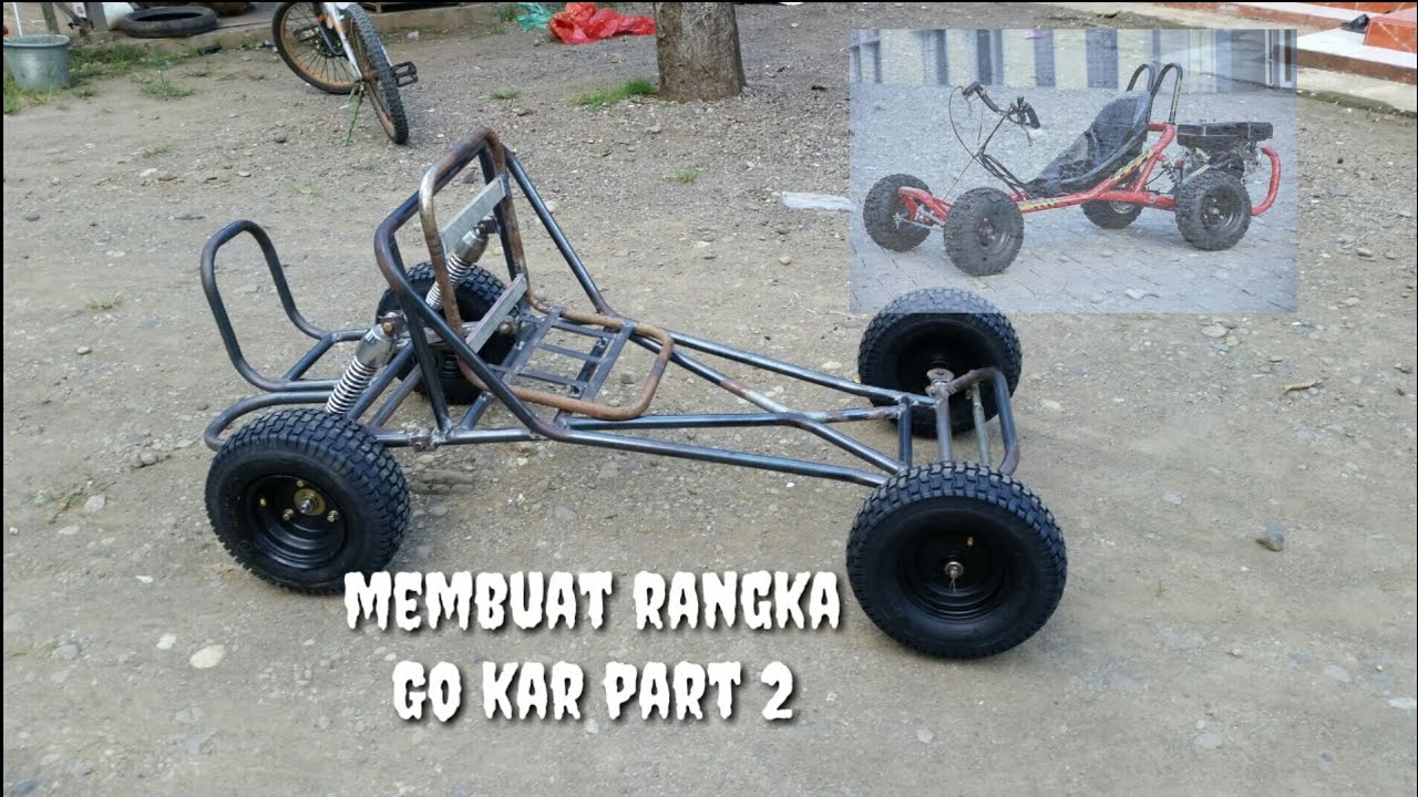 GOKART Membuat Rangka Gokart part 2 - YouTube