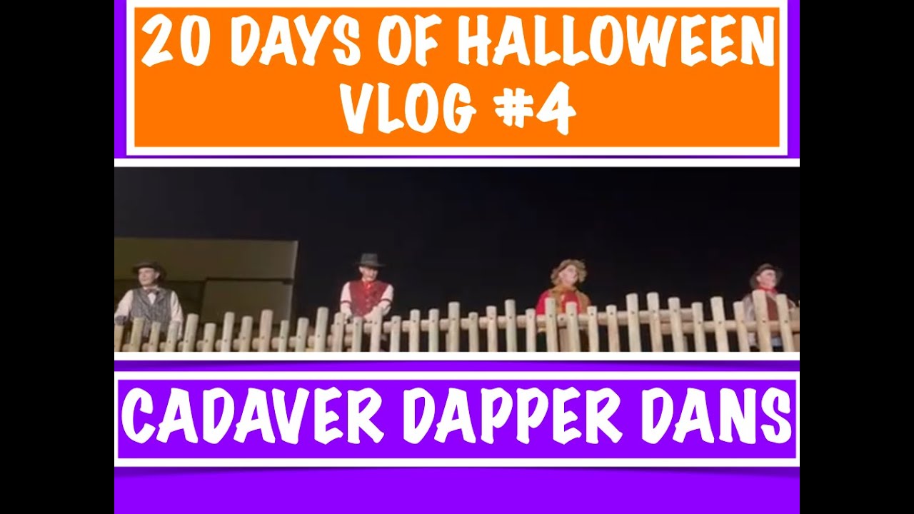 Cadaver Dans Street Performance | Mickey's Halloween Party | Dapper ...