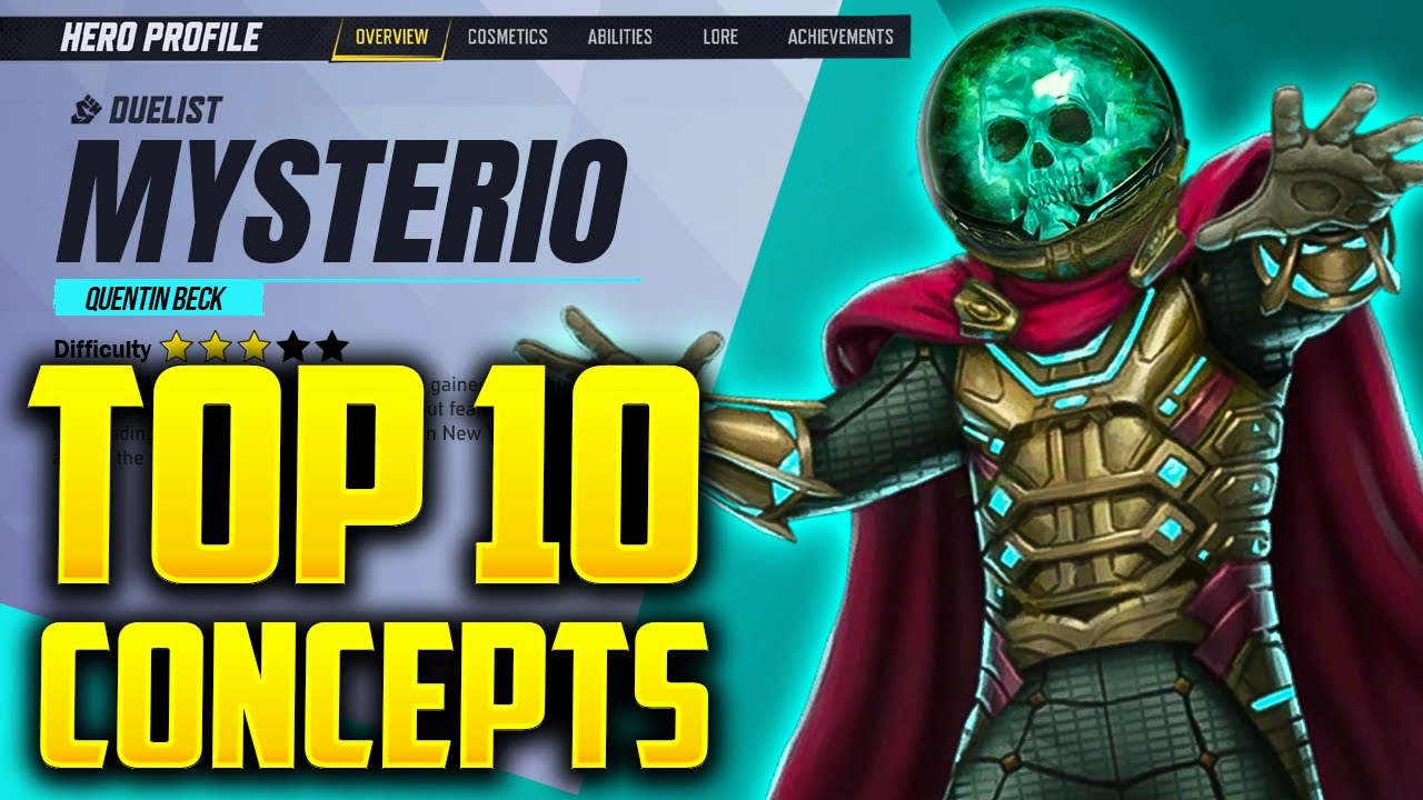 10 Incredible New Hero Concepts! - Marvel Rivals - YouTube