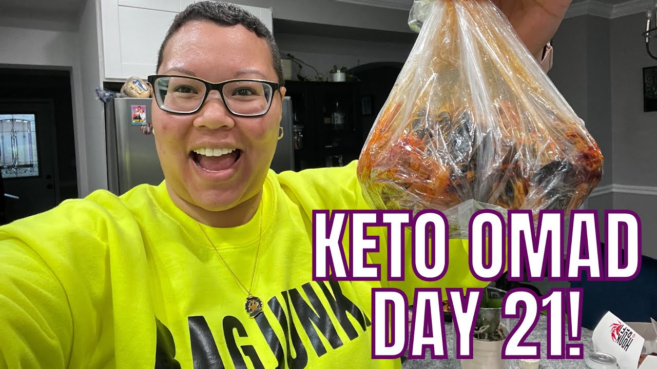 What I eat in a day on KETO OMAD (One meal a day) October 21! - YouTube