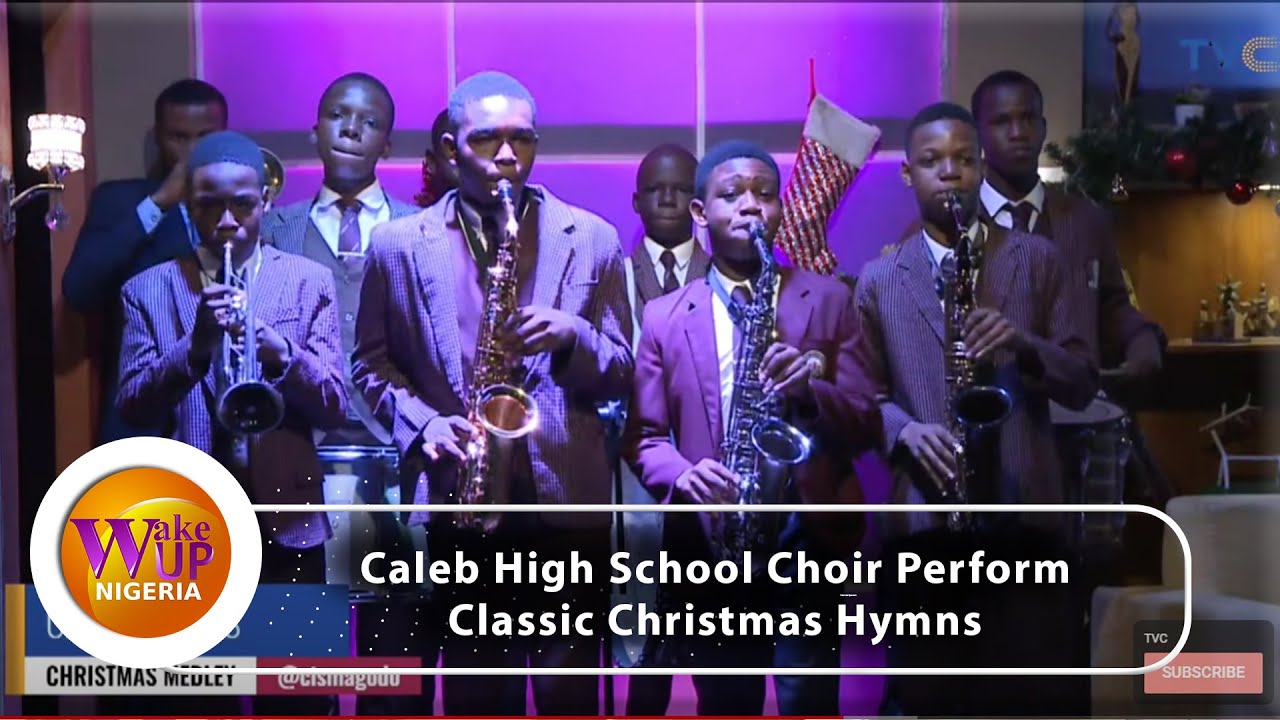 WATCH As Caleb High School Choir Perform Classic Christmas Hymns - YouTube