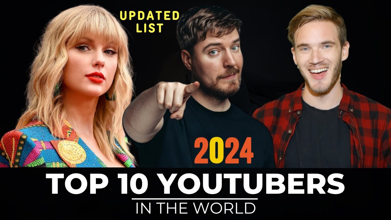 दुनिया के 10 सबसे बड़े Youtubers| Most Subscribed Youtube Channel 2024 ...