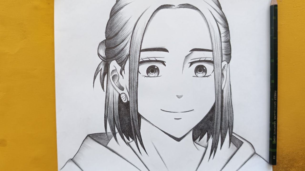 Kotoha tachibana from wind Breaker - step by step Anime drawing || Easy ...