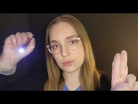 ASMR Cranial Nerve Exam but... Everything is wrong.... 😬😬 - YouTube
