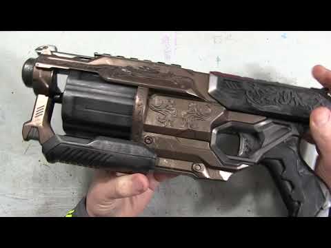 Custom Nerf Cycloneshock Build and Paint