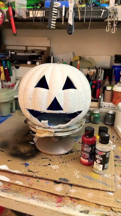 3d printed pumpkin project #3dprinting - YouTube