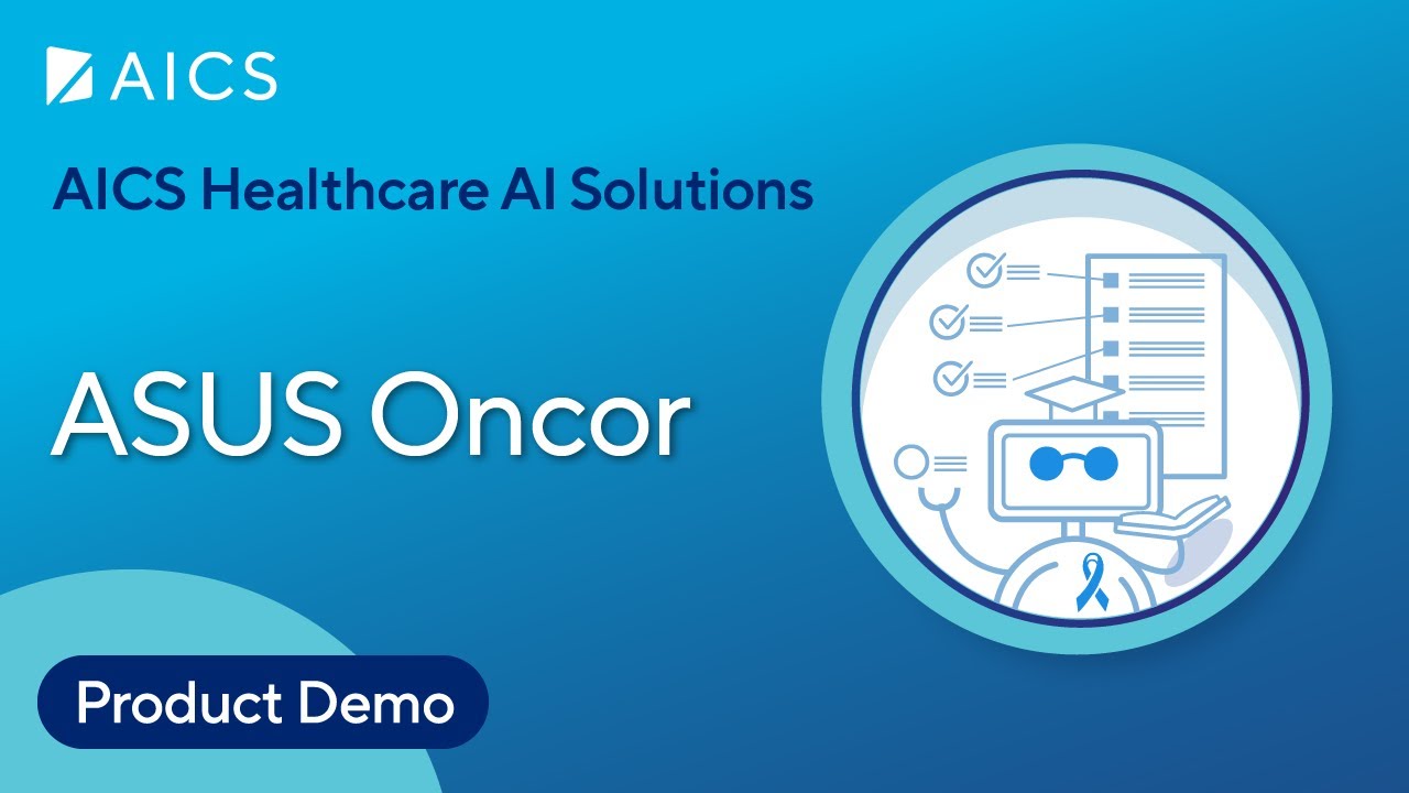 【ASUS Medical AI】Oncor | Advanced cancer registry system | Product Demo ...