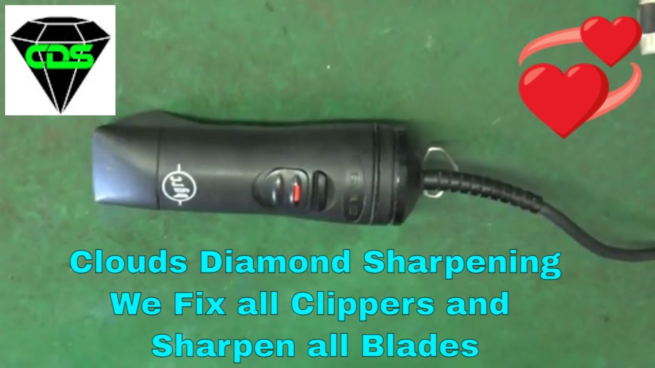 Get Your Hair Clippers Fixed With A Groovy Clouds Diamond Sharpening ...