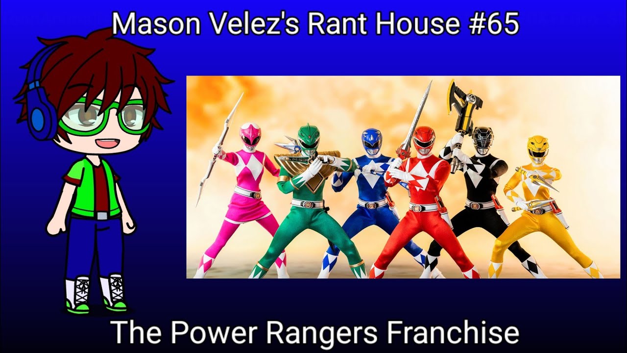 Mason Velez's Salute House #65: The Power Rangers Franchise - YouTube