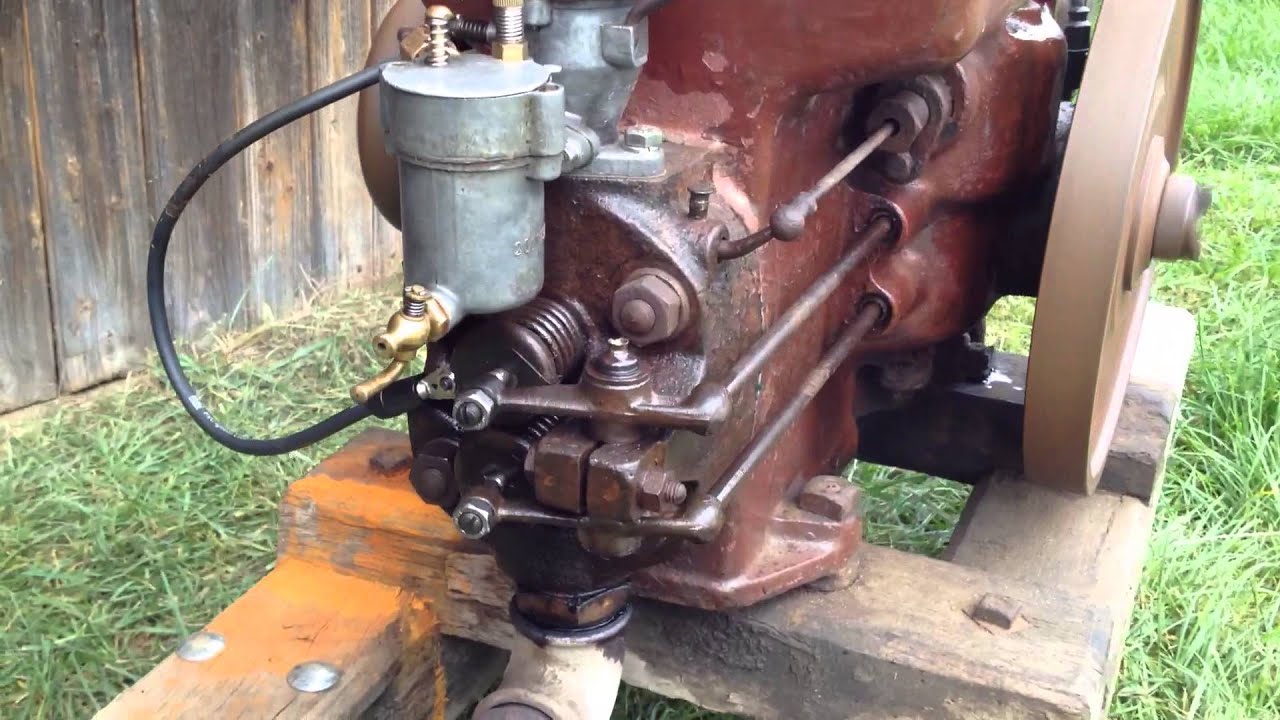 Deutz MA 608 Old Engine - YouTube