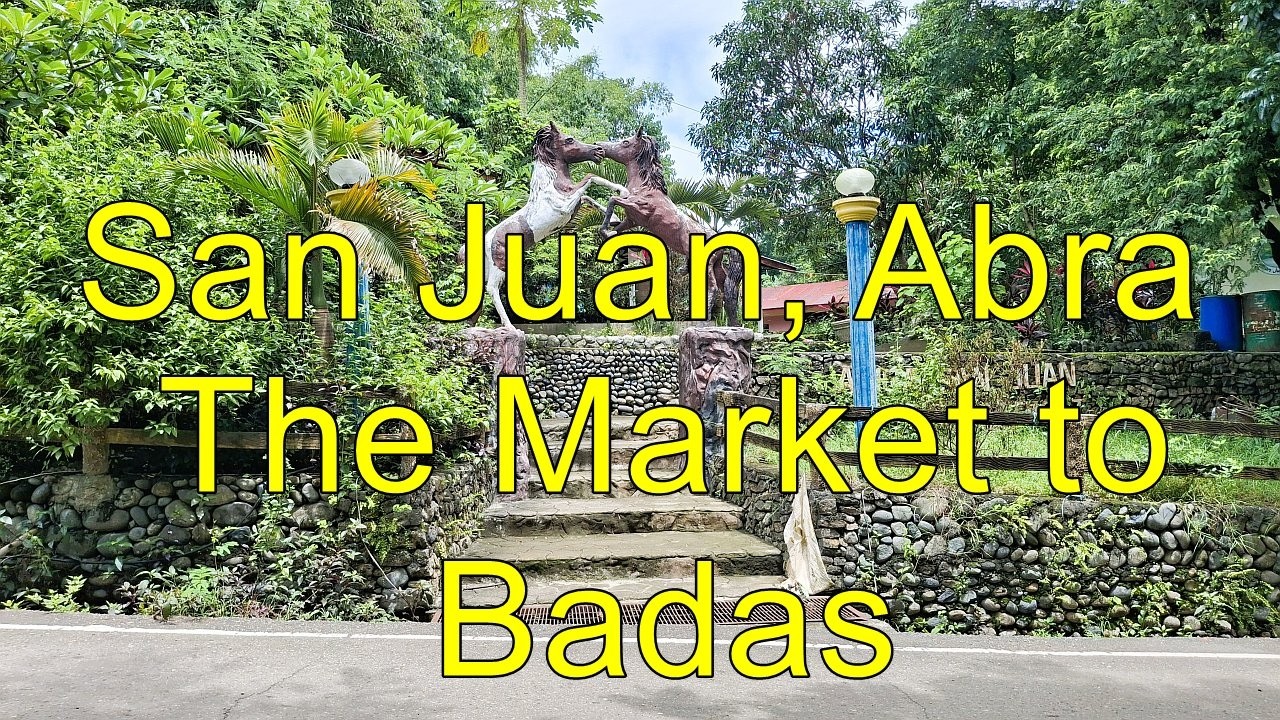 Riding through San Juan, Abra Market to Badas - YouTube