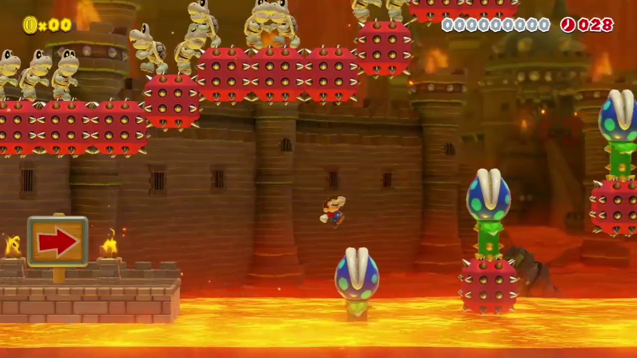 Dry Bones Graveyard (Mario Maker 2) - YouTube