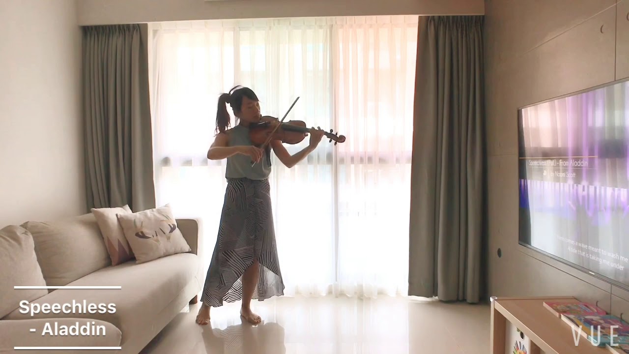 Speechless - Aladdin 2019 OST, viola cover | Charlene - YouTube