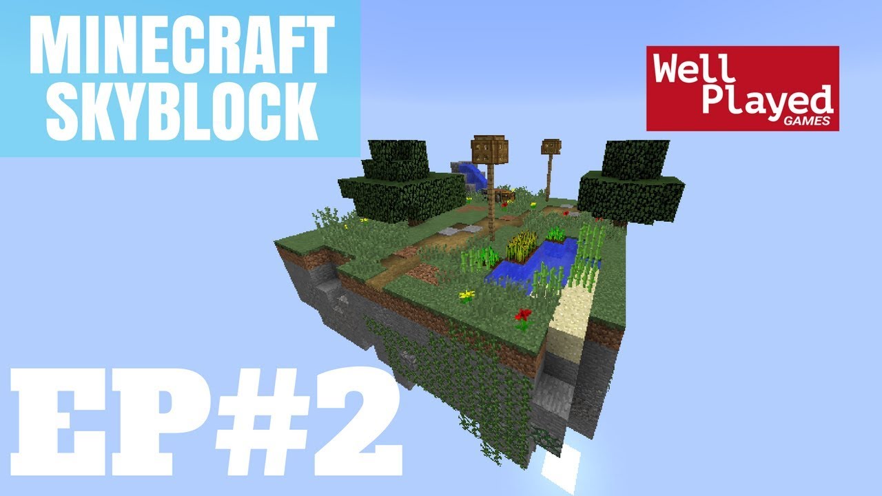 Minecraft Skyblock Ep2 Exploring The Desert Island! - YouTube