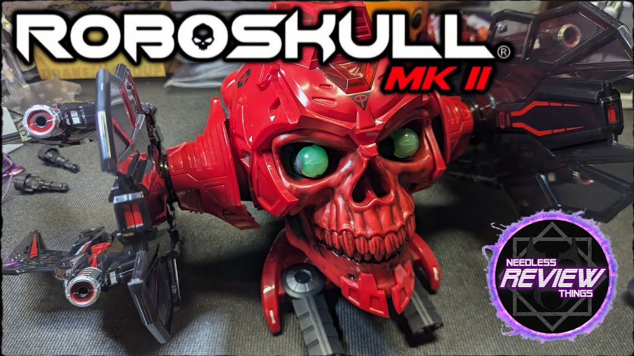 SKELETRON ROBOSKULL MKII Needless Unboxing - YouTube