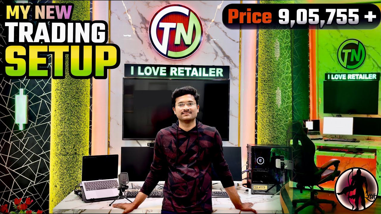 😘My Dream Trading Setup and Studio Tour | Best Multiple Trading Setup ...
