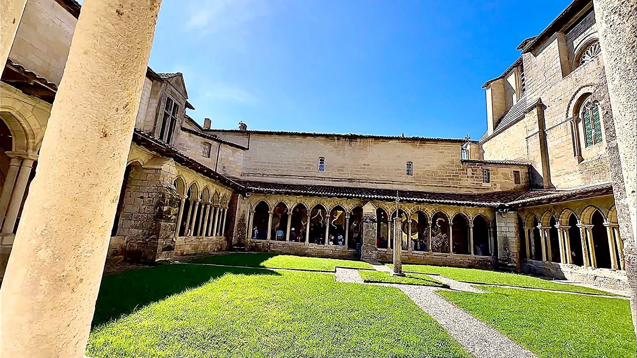 Saint-Émilion Collegial Catholic Church at Saint-Emilion FRANCE October ...