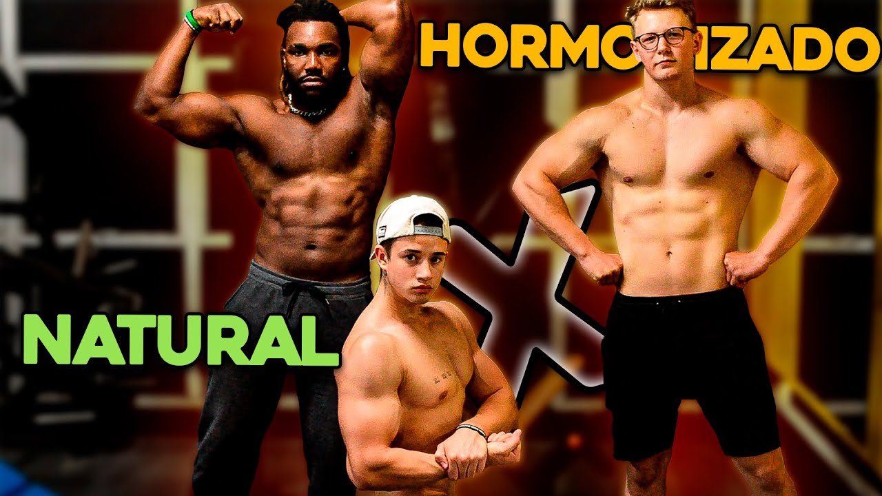 NATURAL VS HORMONIZADO | QUEM PUXOU MAIS PESO NA ACADEMIA? - YouTube