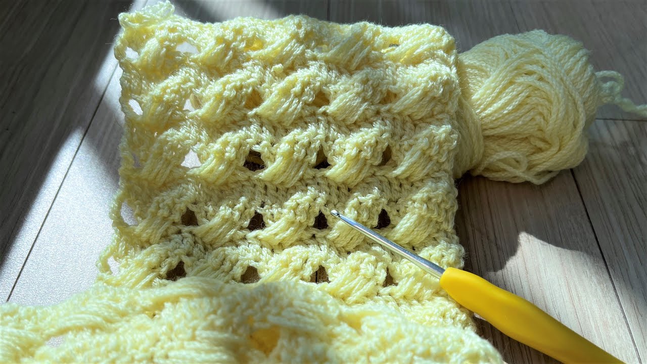 Easy crochet pattern tutorial #12 - YouTube