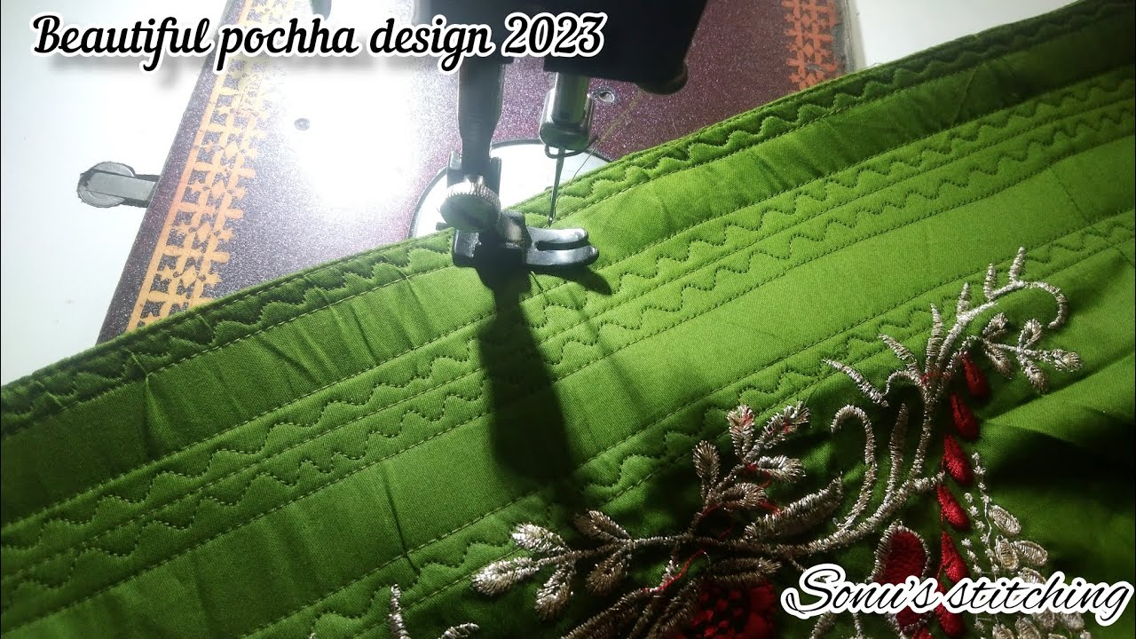 Beautiful pochha design 2023 #latestpochadesign #pochadesign # ...