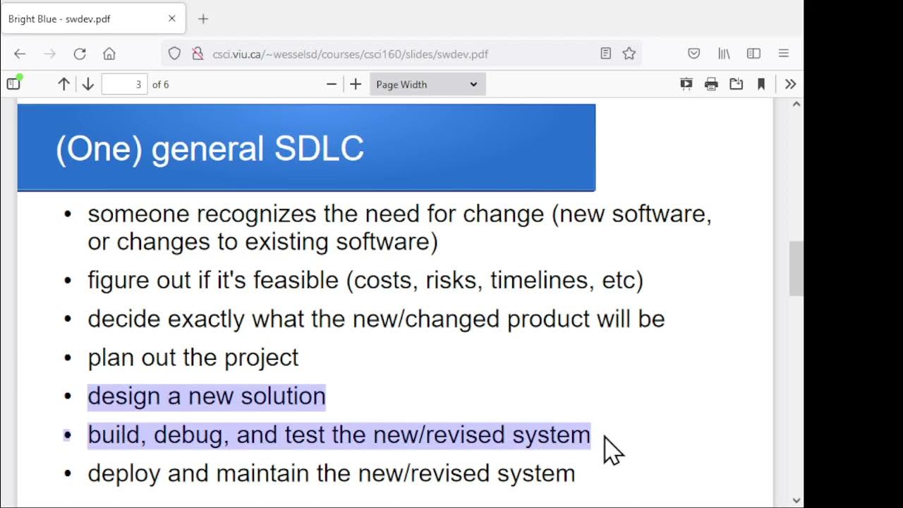 Intro to software development - YouTube