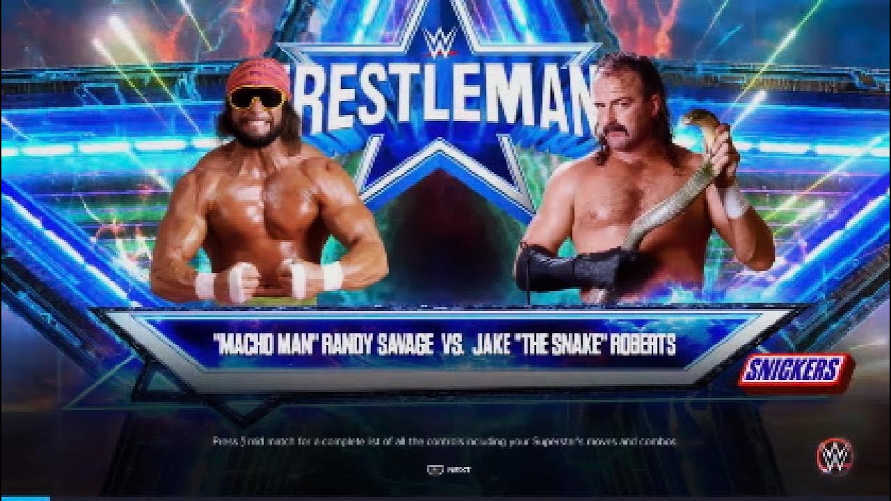 Classic Clashes! Episode 4: Macho Man Randy Savage vs Jake 'The Snake ...