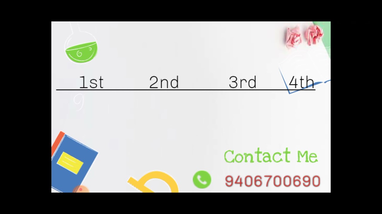 correct use of st,nd,rd and th - YouTube