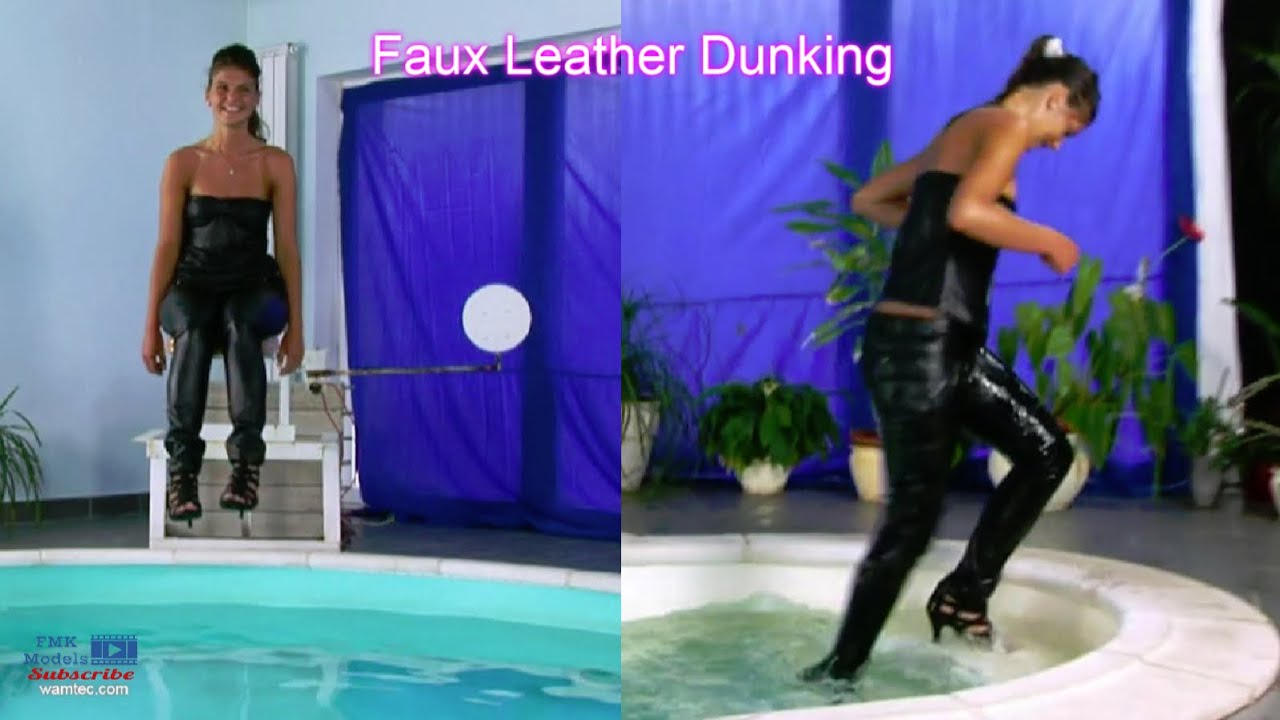Wetlook Faux Leather - The Dunking Stool - YouTube