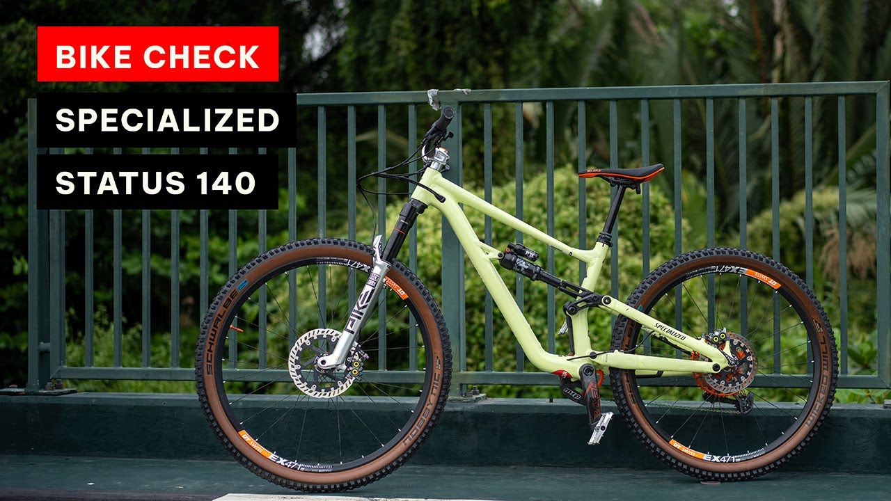 SPECIALIZED STATUS 140 BIKE CHECK // RIDER BUILD - YouTube