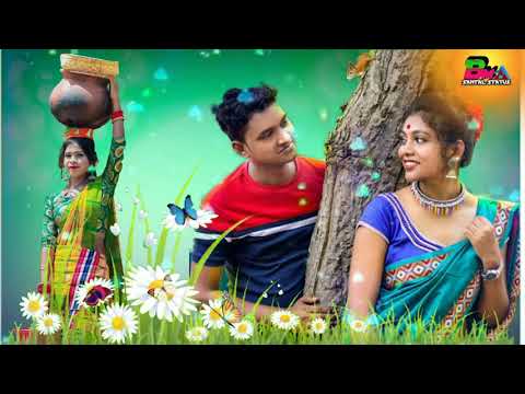 New Santali WhatsApp status videos 2021  JOL MATKOM BUTA RE GOLOM KULI BHATI