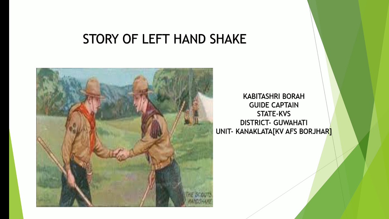 Left hand shake - YouTube