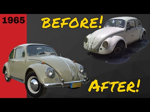 My 1965 VW Beetle restoration built in 10 Minutes! back to 2012