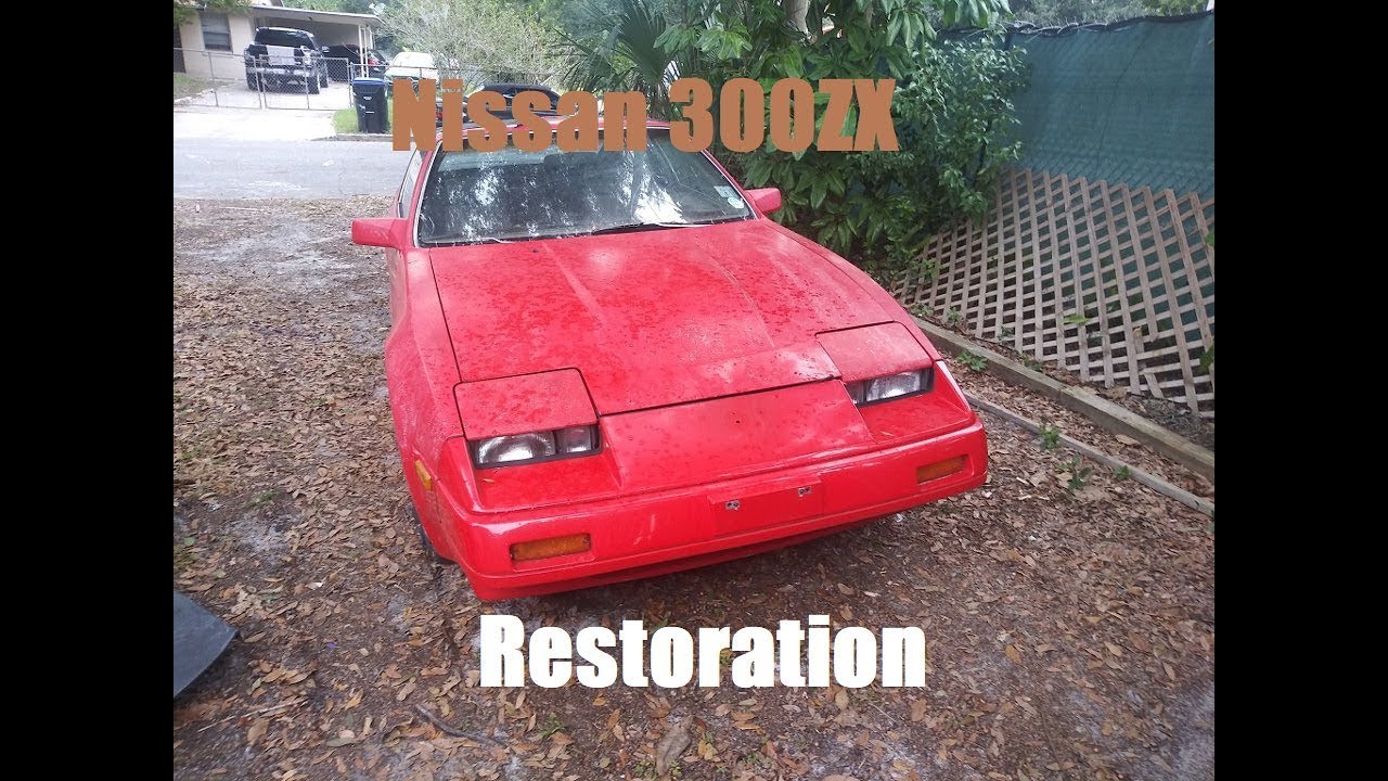 Nissan 300zx Restoration Ep3 Power Steering Line Replacement - YouTube